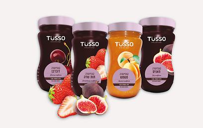 חברת TUSSO משיקה לקטגורית המוצרים ללא תוספת סוכר קונפיטורות "ללא תוספת ...